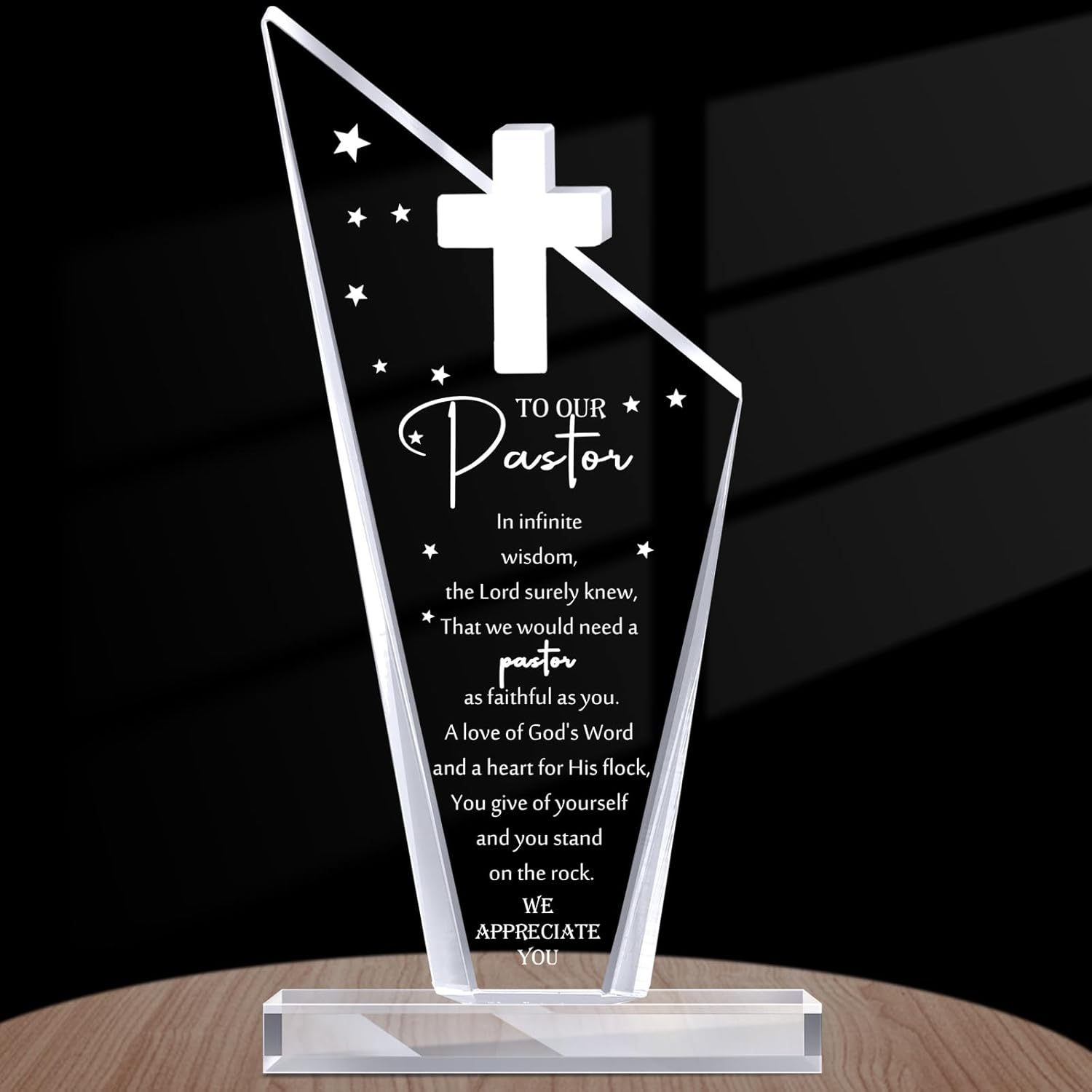 Amazon.com: Kosiz 1 Pastor Appreciation Gifts Christian Thank You ...