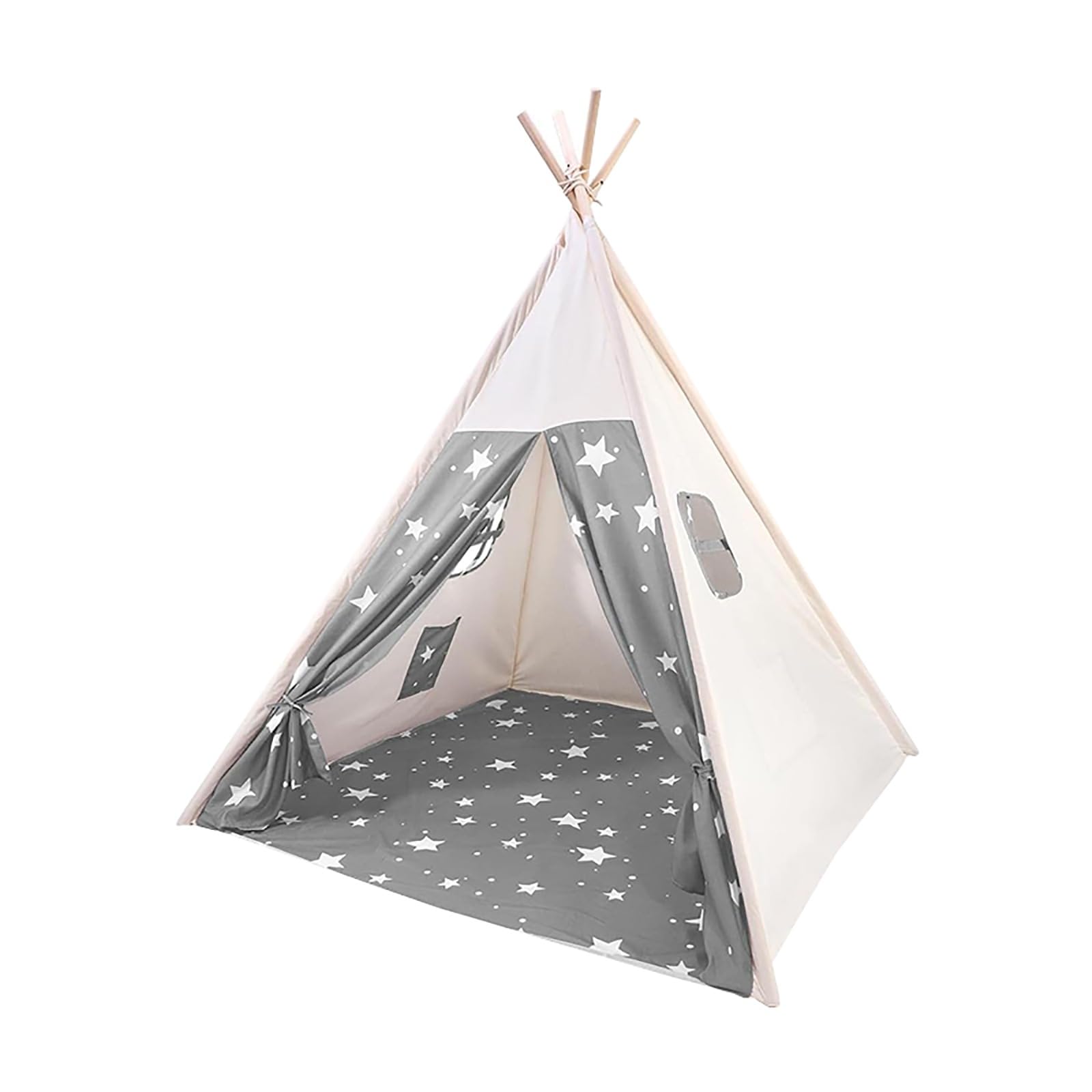 Lifemaison Teepee Tent,160cm Portable Foldable Children’s Play Tent ...
