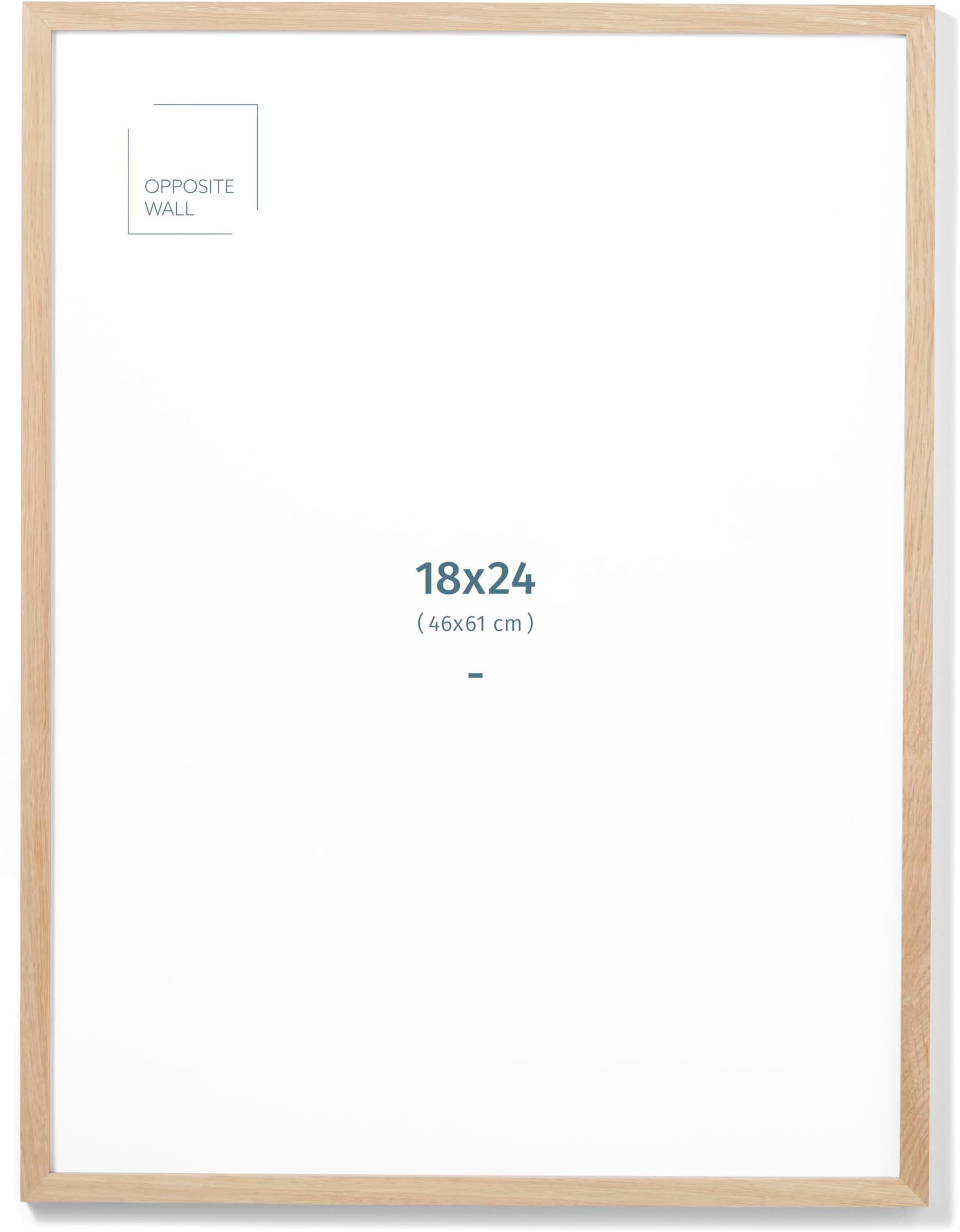 Amazon.com - Luna & Luca Homegoods Oak Wood Modern/Minimal Picture ...