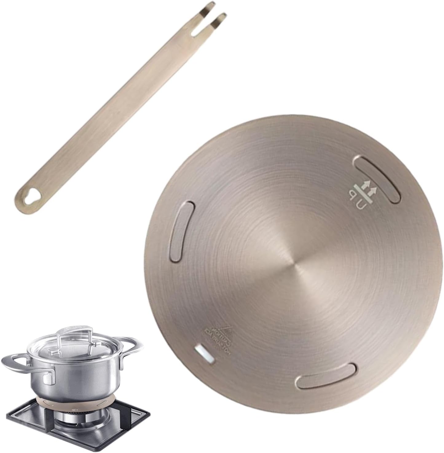 Amazon.co.jp : Hoghaki IHアダプタープレート、IH調理器アダプタープレート |インダクションプレートアダプター熱拡散器 ...