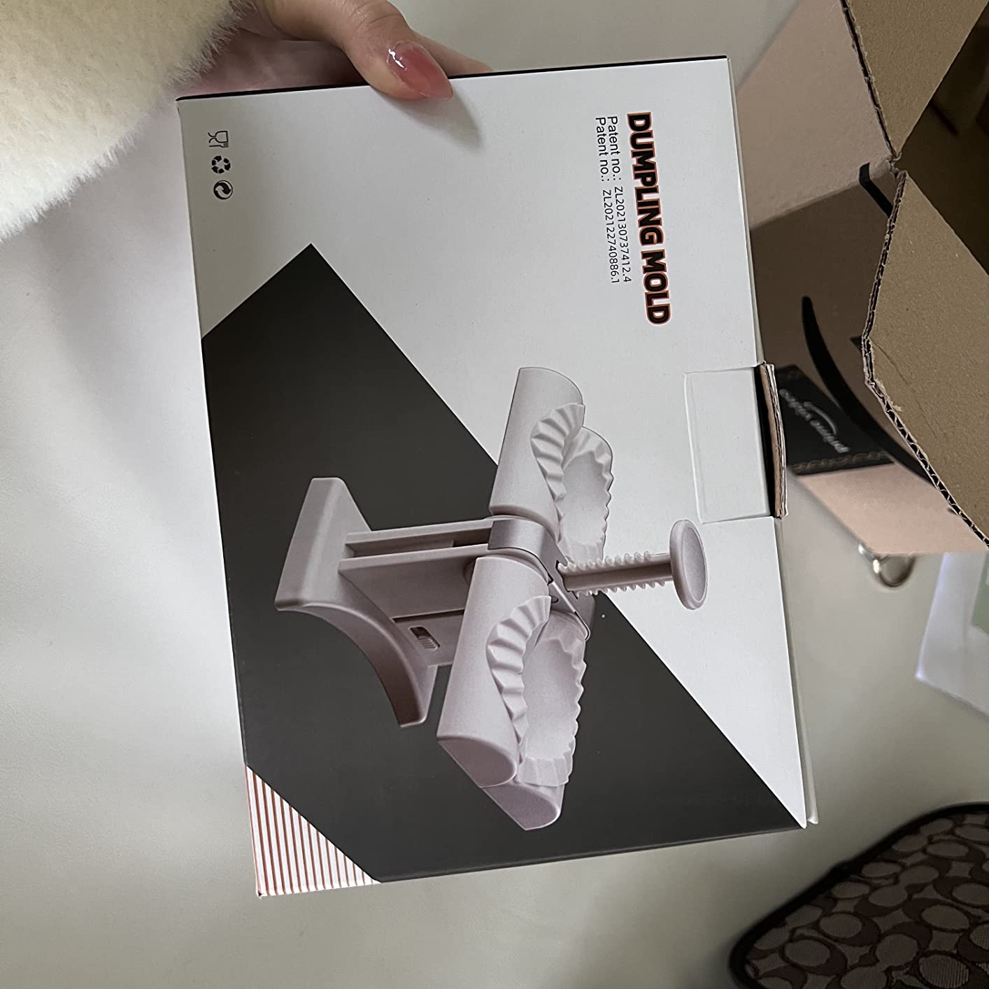 Dumpling Press Double Head Automatic Mould, Stainless Steel Dumpling ...