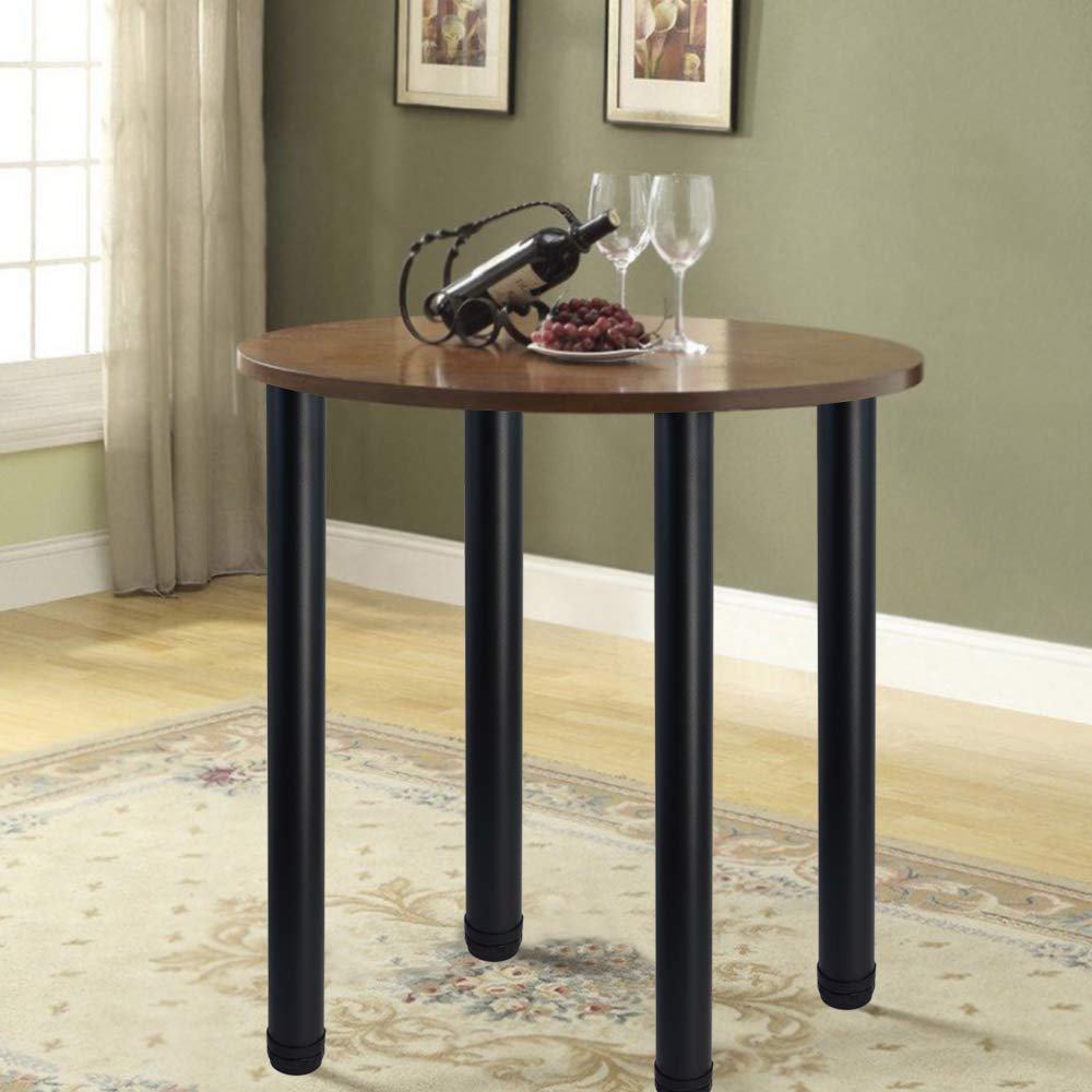 QLLY 22 inch Adjustable Metal Desk Legs, Office Table Furniture Leg Set ...