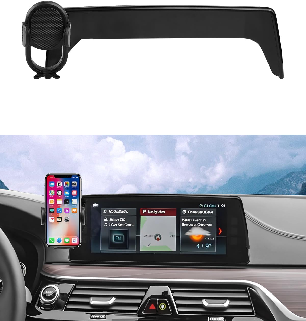 Amazon.com: Autorder Custom Fit for Car Phone Holder 2017-2020 BMW 5 ...