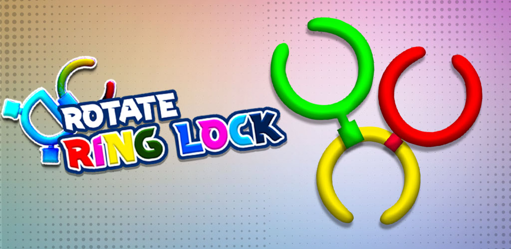 Rotate Rings Lock Sorting Game - Merge Land Rotate Circles 3D Rotate ...