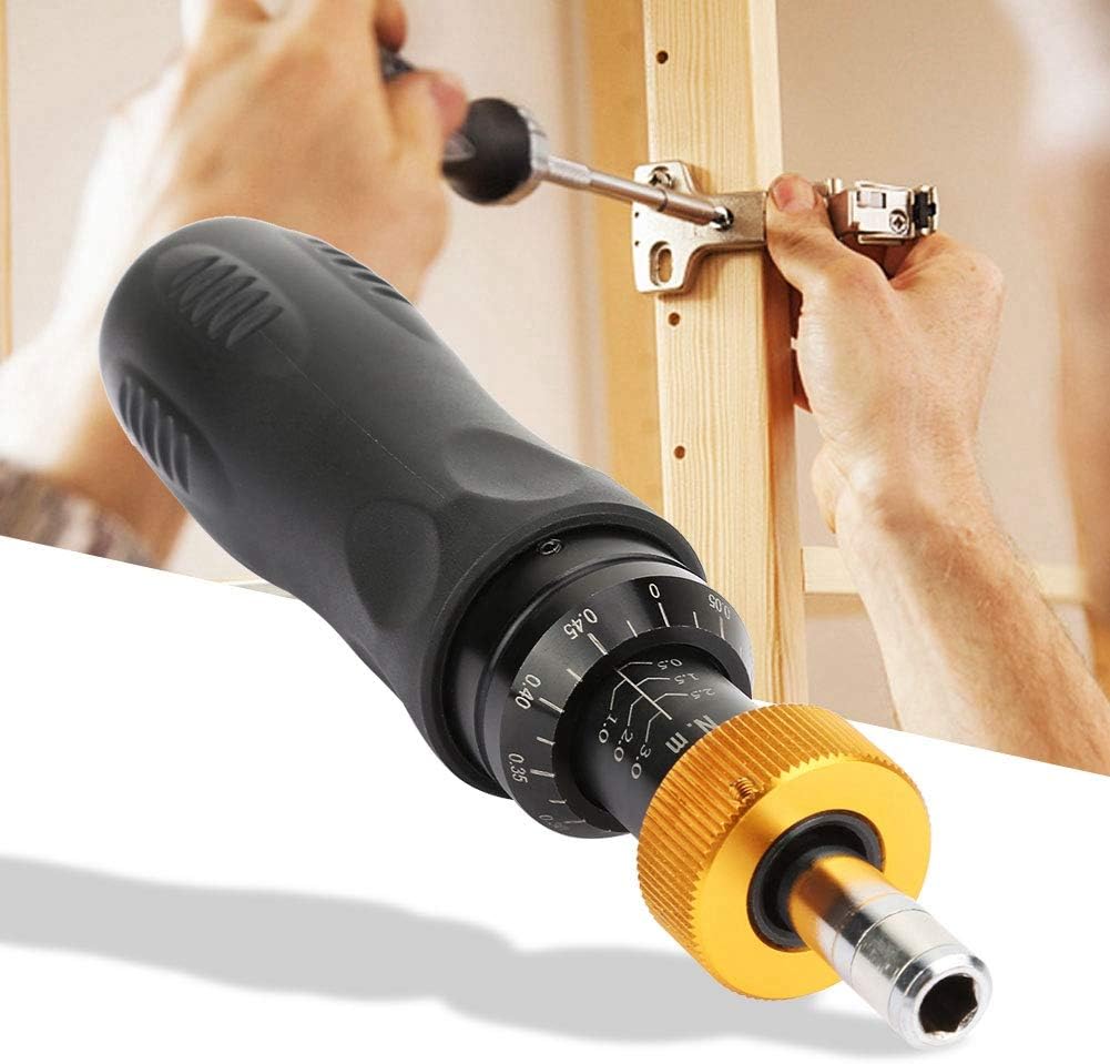 Alloy Steel Torque Screwdriver, Adjustable Preset Type 1-6N.m Handheld ...