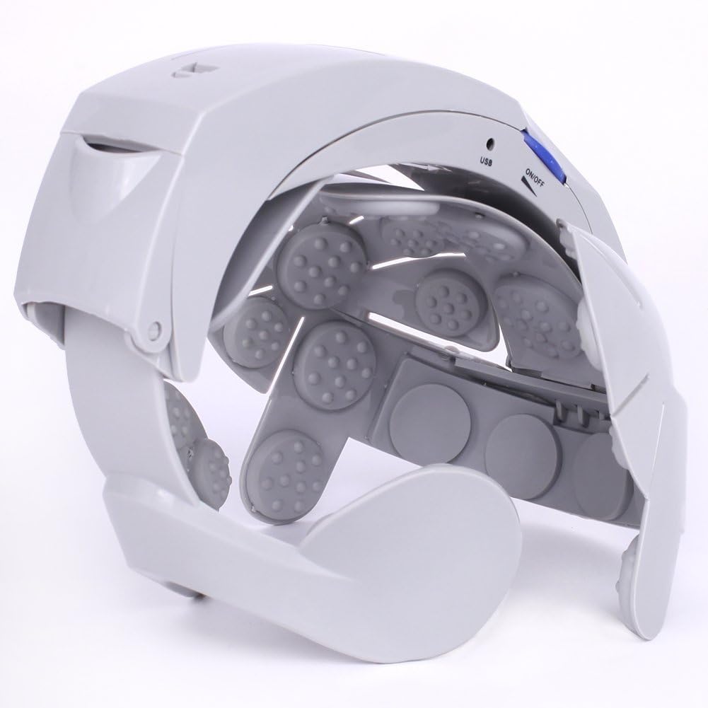 Amazon.com: Electronic Head Massager Vibrating Automatic Scalp Relax ...