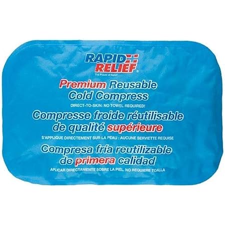 Amazon.com: ACE Brand Cold/ Hot Compress Back Wrap, Blue, 1/Pack ...