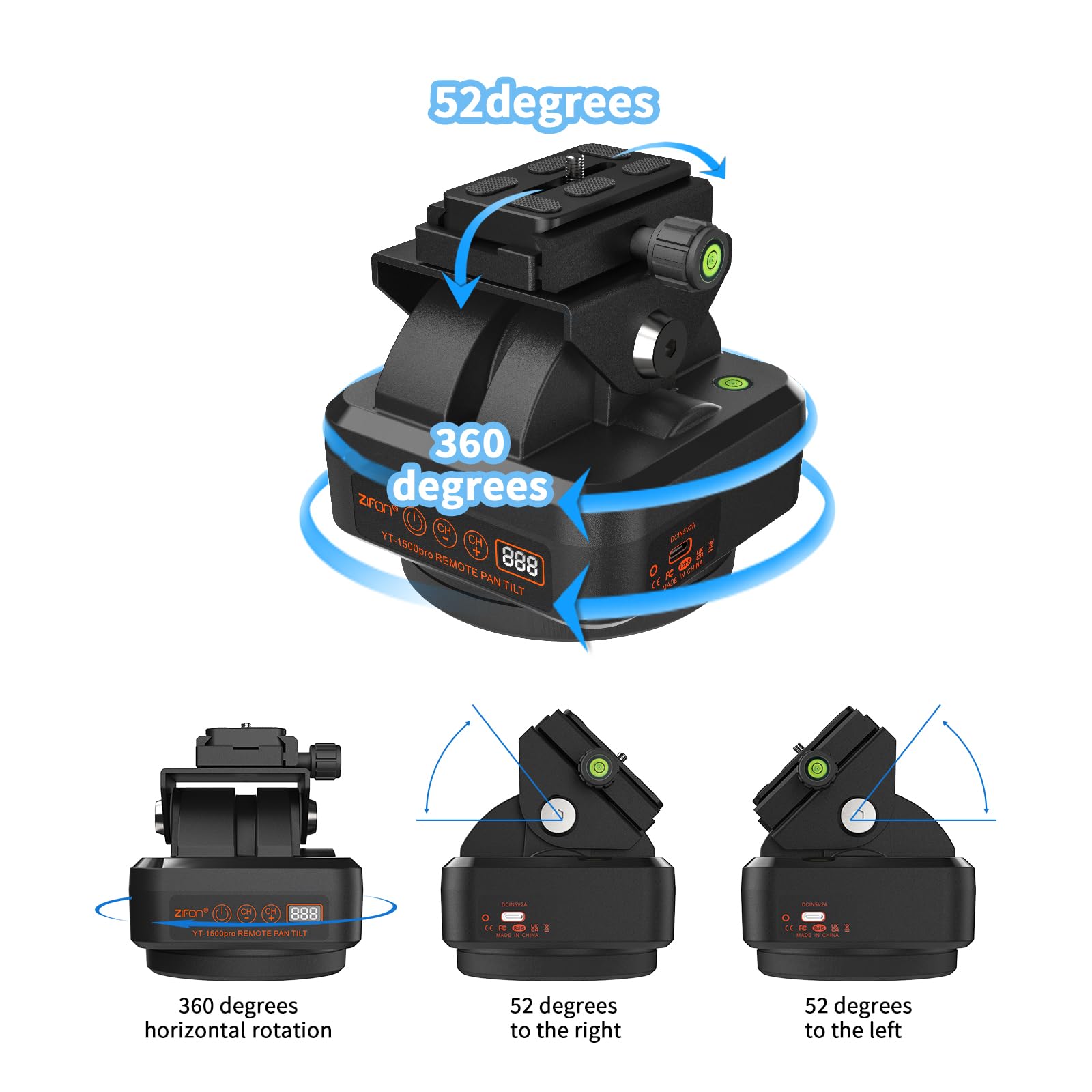 Wireless Pan Tilt Camera Mount Wall Mount For Blink Mini Pan Tilt