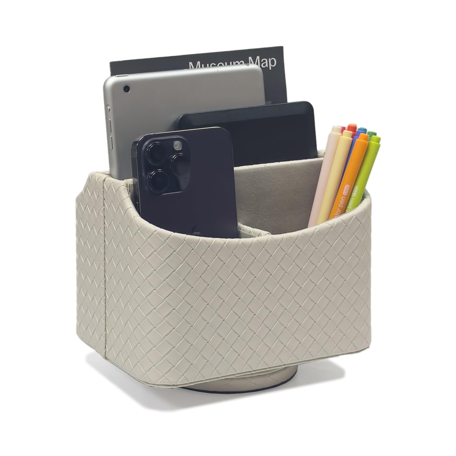 Amazon.com : UnionBasic Rotating Desk Organizer, 360 Degree Desk ...