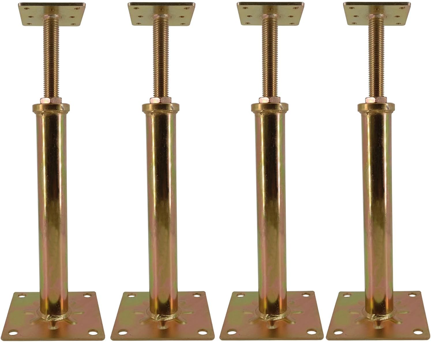 ASTAMOTOR 4 PCS House Floor Jacks Post Pole for Leveling, 11" - 16 ...