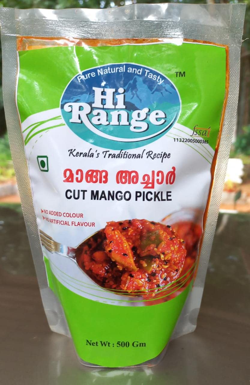 Hi Range Cut Mango Pickle / Manga Achar/ Kerala Style (200 gram ...