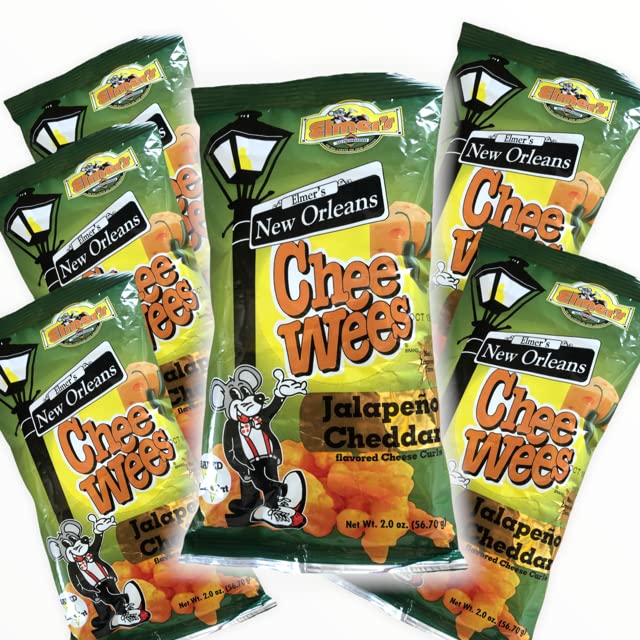 Amazon.com: CheeWees Jalapeno Cheddar 2.0 oz (6bags)