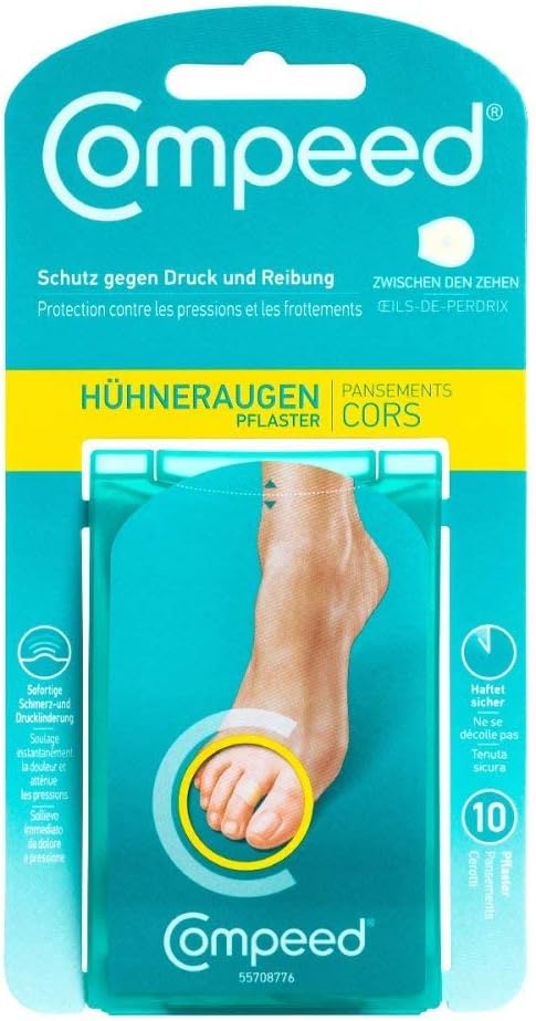 Compeed ® corn plasters between the toes 10 pack : Amazon.co.uk: Health ...