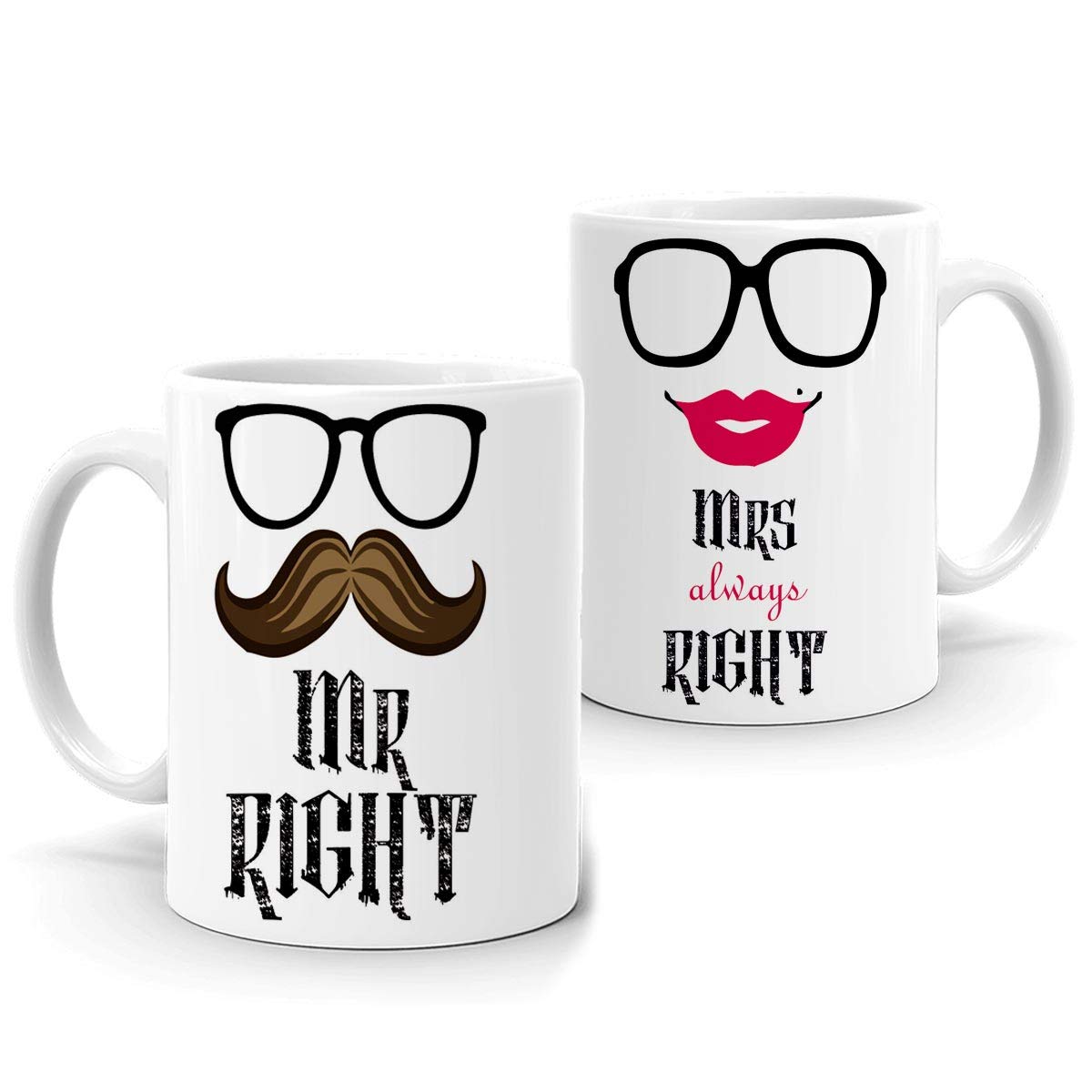 Funny Mr Right Quotes Huwelijksgeschenken Mr Right Mrs Always Right