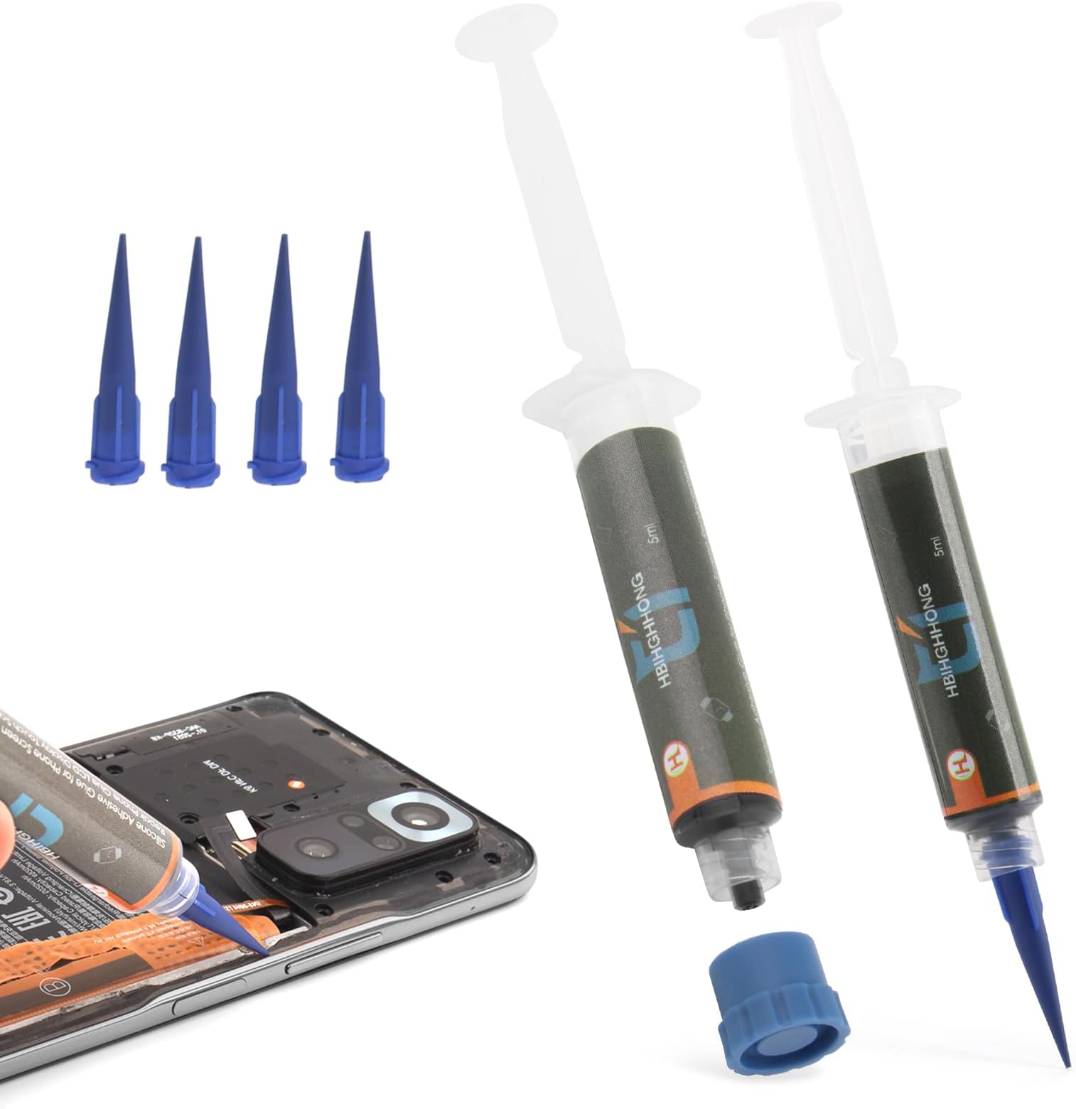 Amazon.com: Glue Screen Silicone : Cell Phones & Accessories