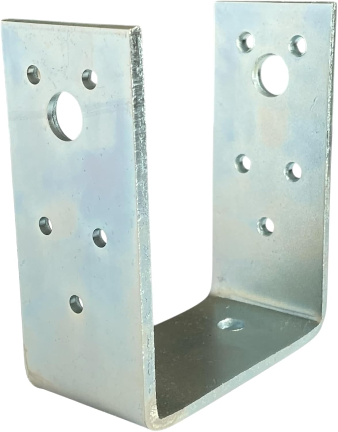 BK SHOP Pfostenträger U-Form zum Aufschrauben | Stützenfuß 50 x 100 x ...