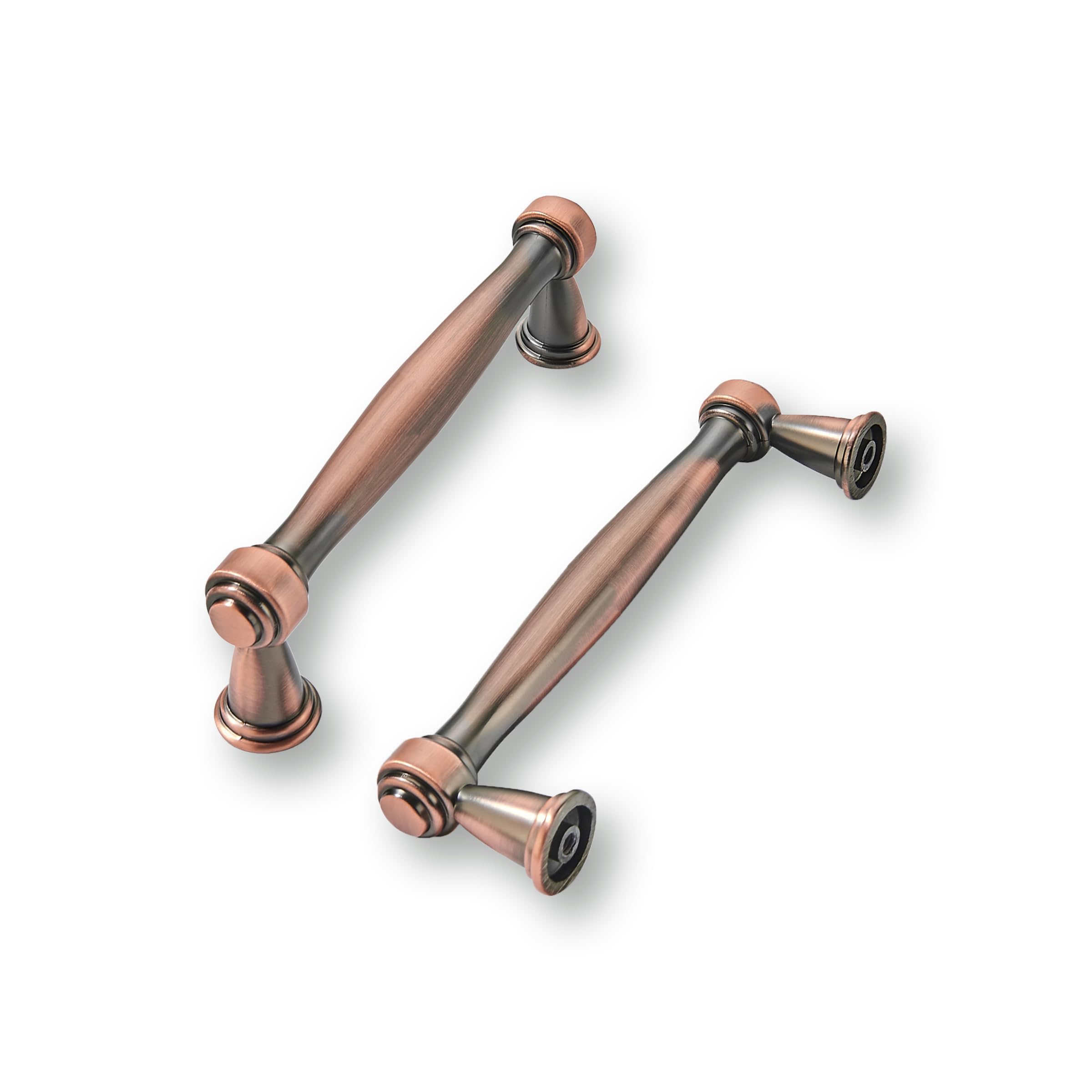 khtumeware 2 Pack 3 Inch(76mm) Brushed Antique Copper Cabinet Pulls ...