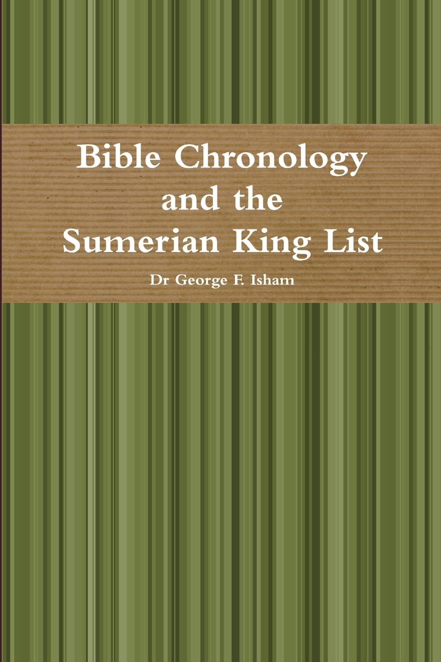 Snapklik.com : Bible Chronology And The Sumerian King List