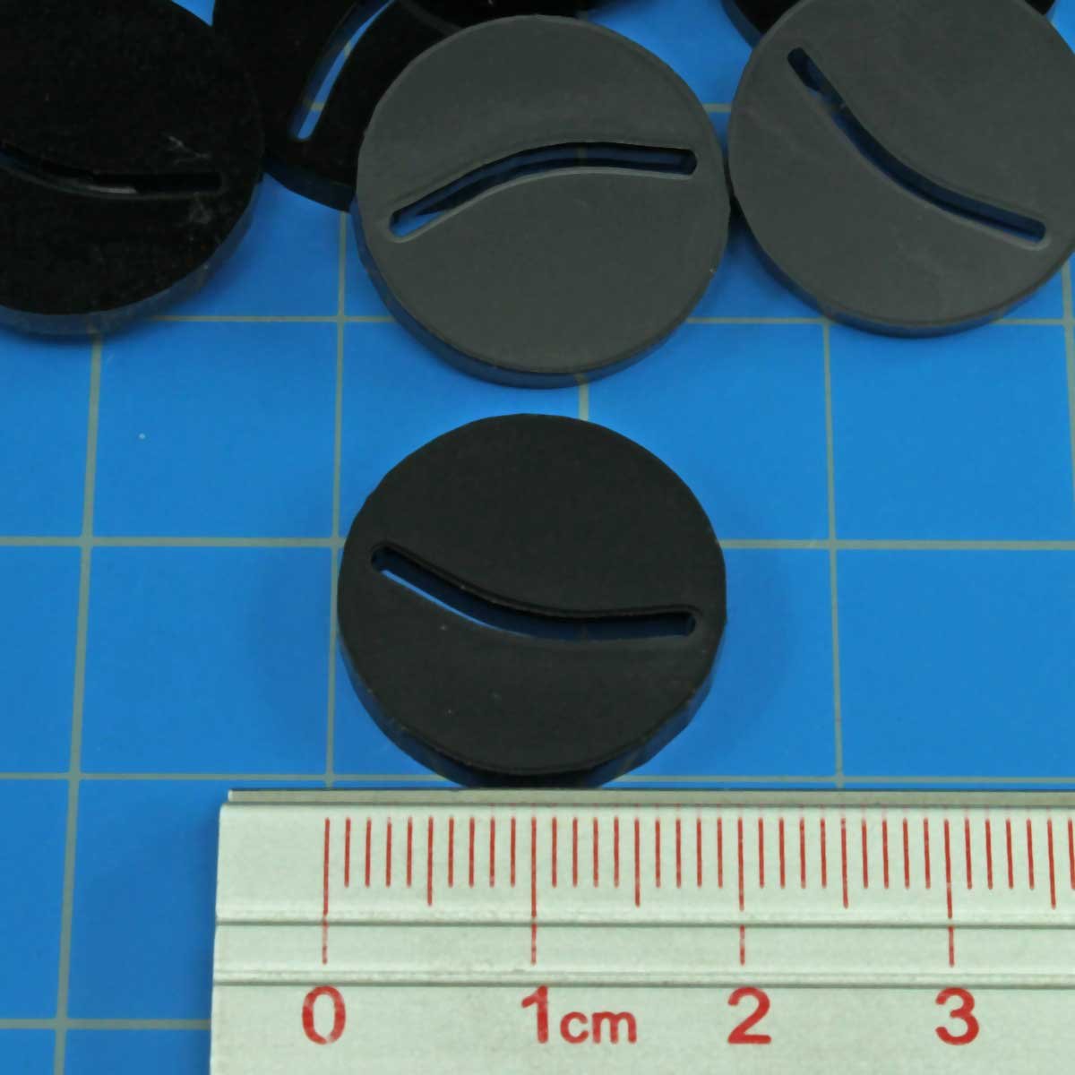 Snapklik.com : LITKO Paper Miniature Bases Round Circle Slotted Paper ...