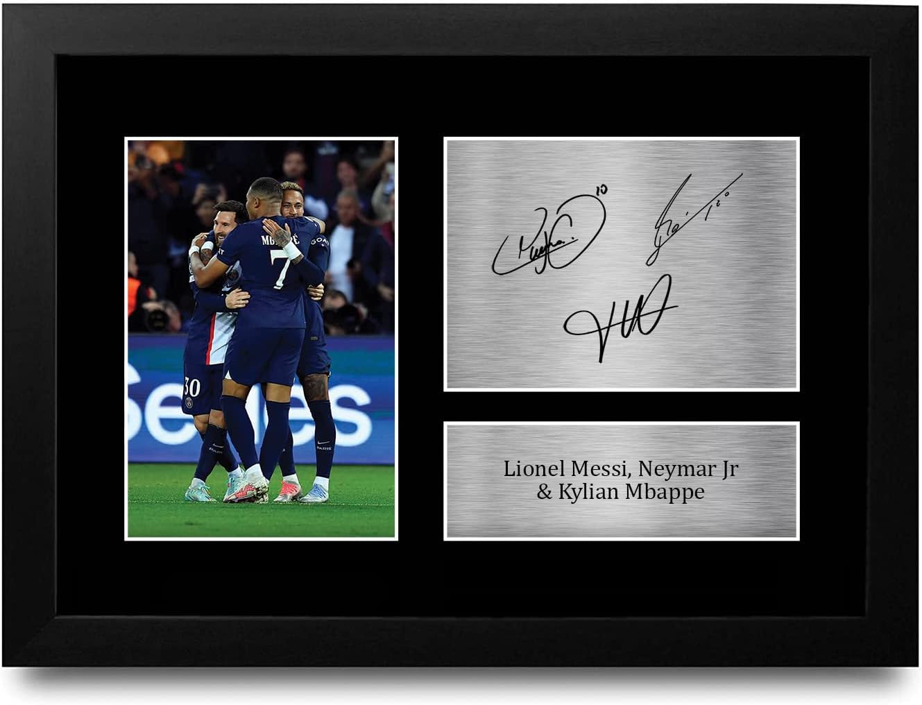 HWC Trading Lionel Messi, Neymar Jr & Kylian Mbappe Paris Blue and Reds ...