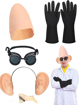 Amazon.com: Jamntower 5 Pcs Halloween Villain Evil Scientist Doctor ...