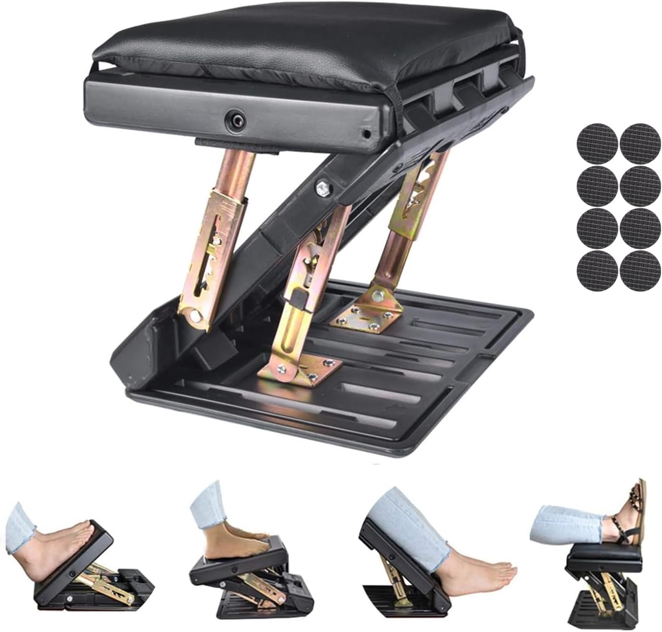 Amazon.com : Leermart Foot Rest for Under Desk at Work 4-Level Height ...