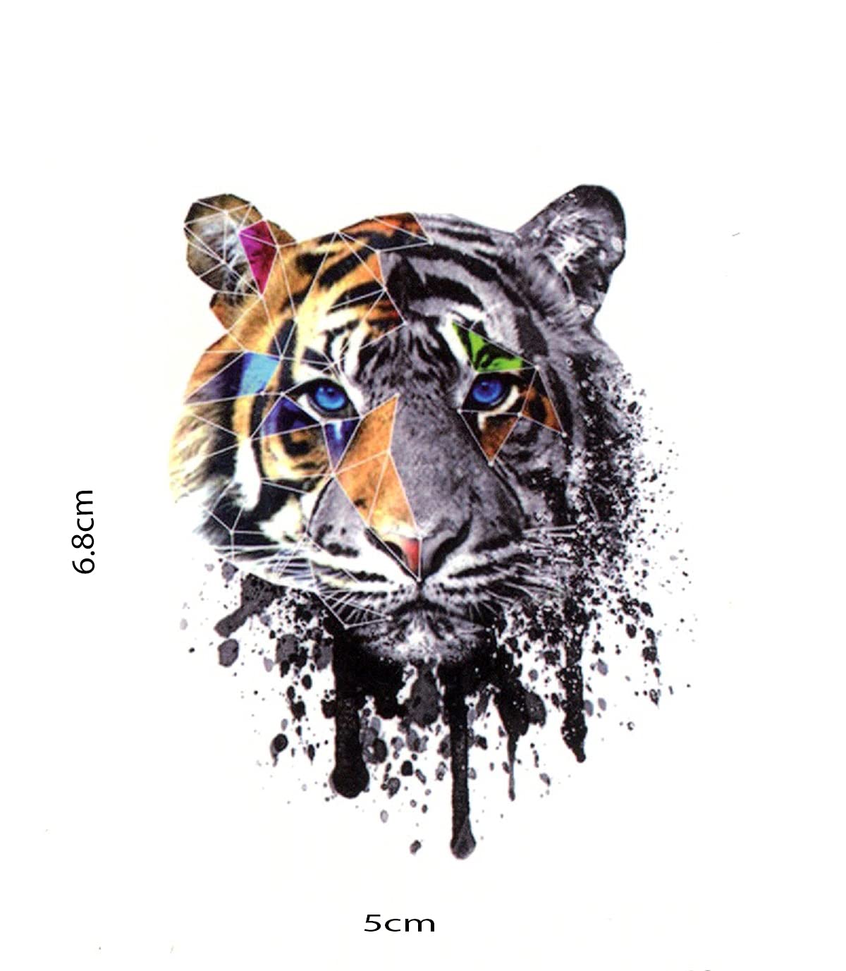 Watercolor Tiger Tattoo