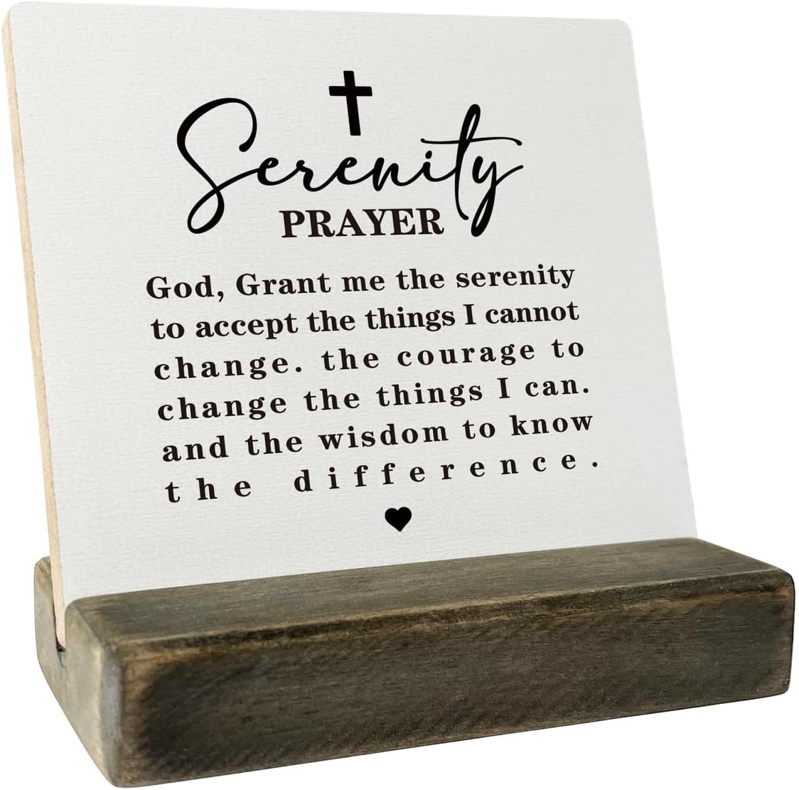 Amazon.com: Inspirational Quote Country the Serenity Prayer Wooden ...