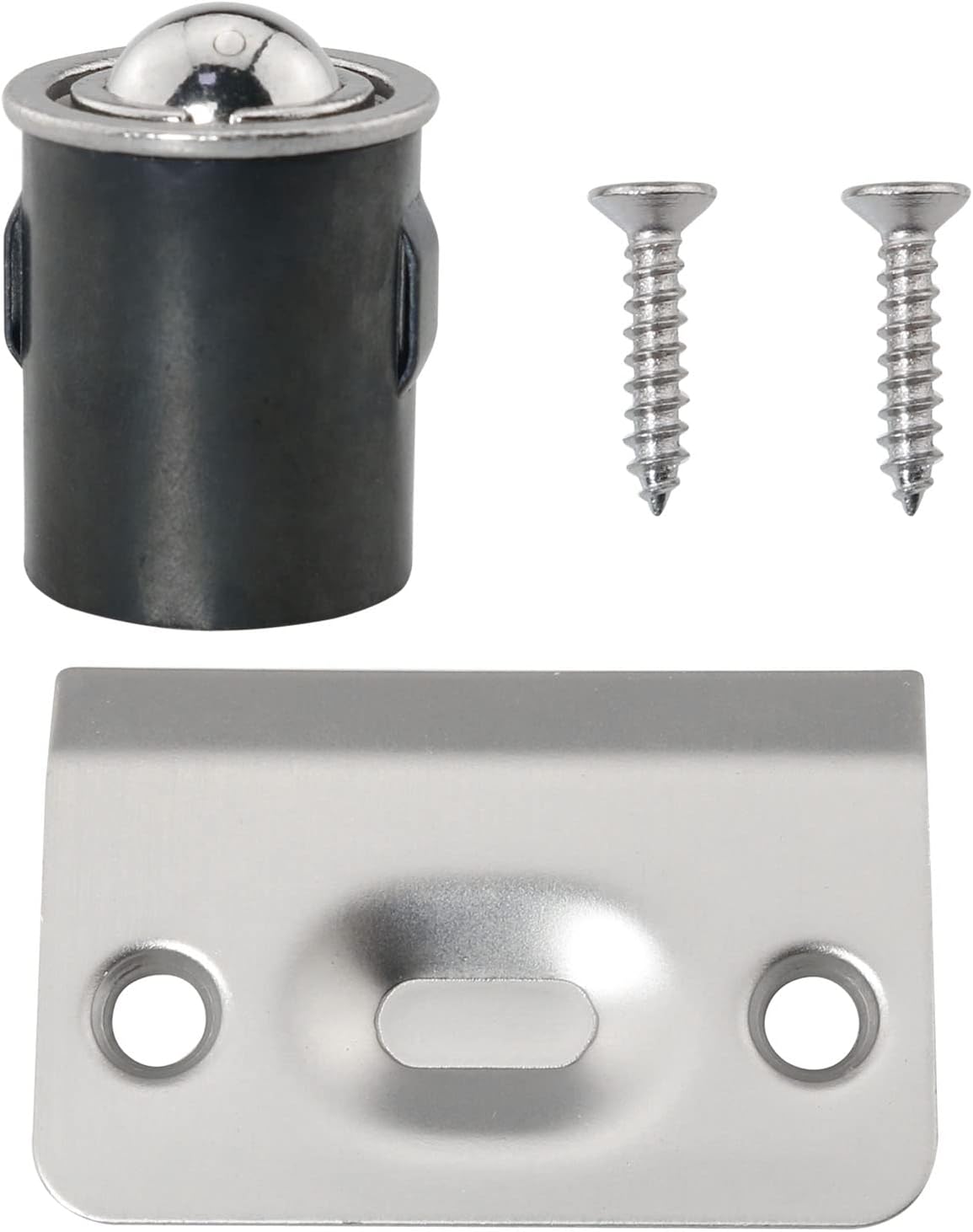 DGBRSM Stainless Steel Drive-in Ball Catch with Strike Plate, Bullet ...
