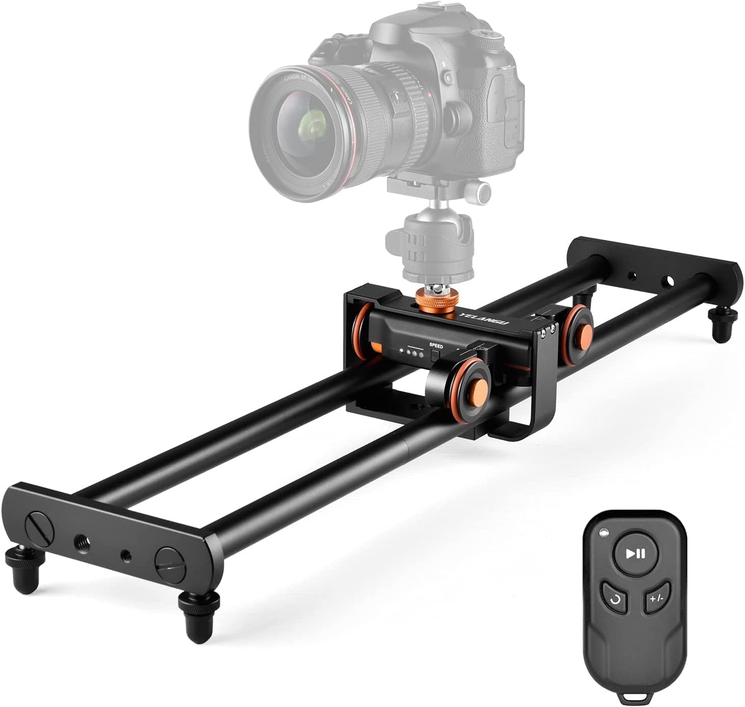 Amazon.com : YLU Camera Dolly Motorized+Camera Slider Set, 3Speed ...