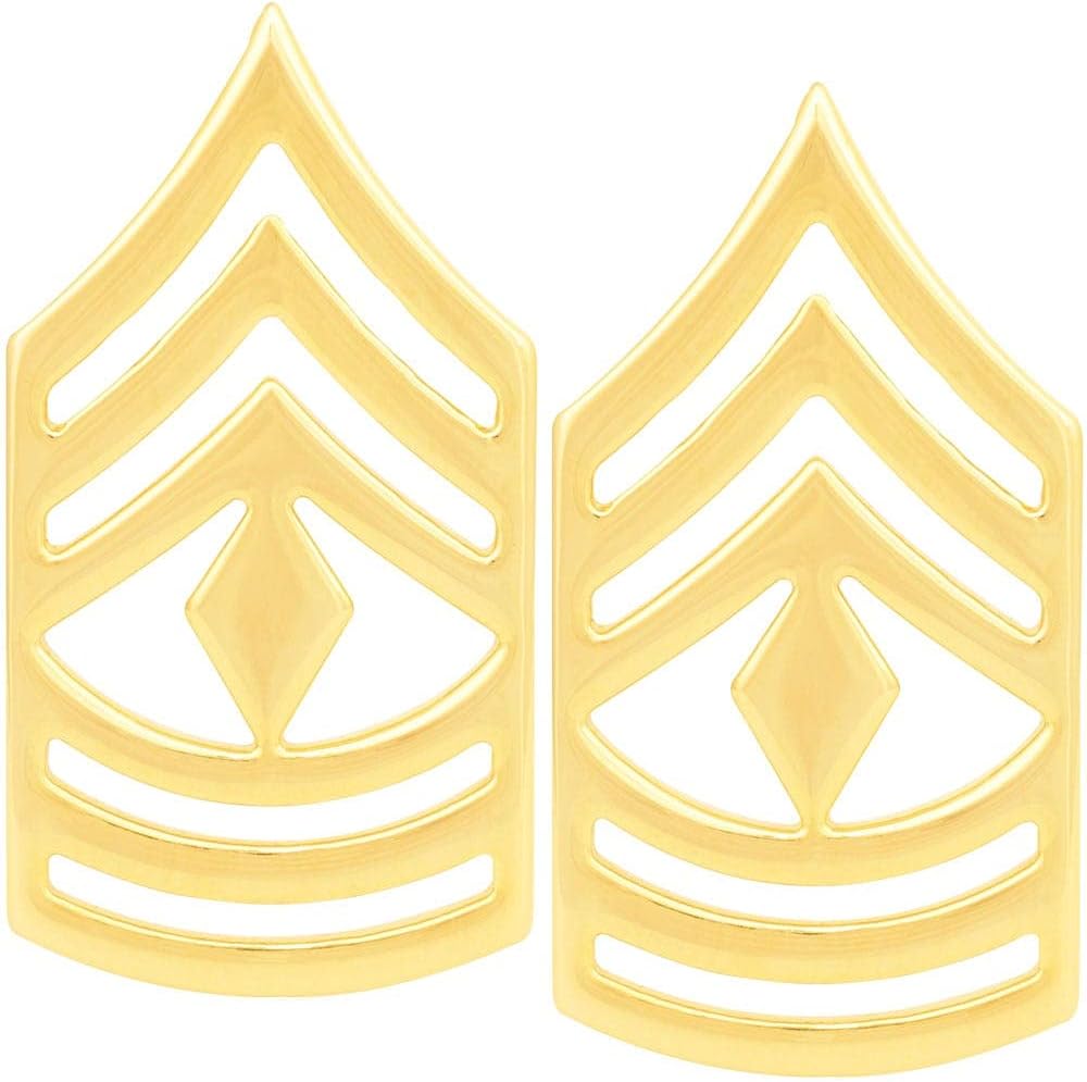 Amazon.com: Army chevron rank: Enlisted: 1st Sergeant (E-8-1SG). Priced ...