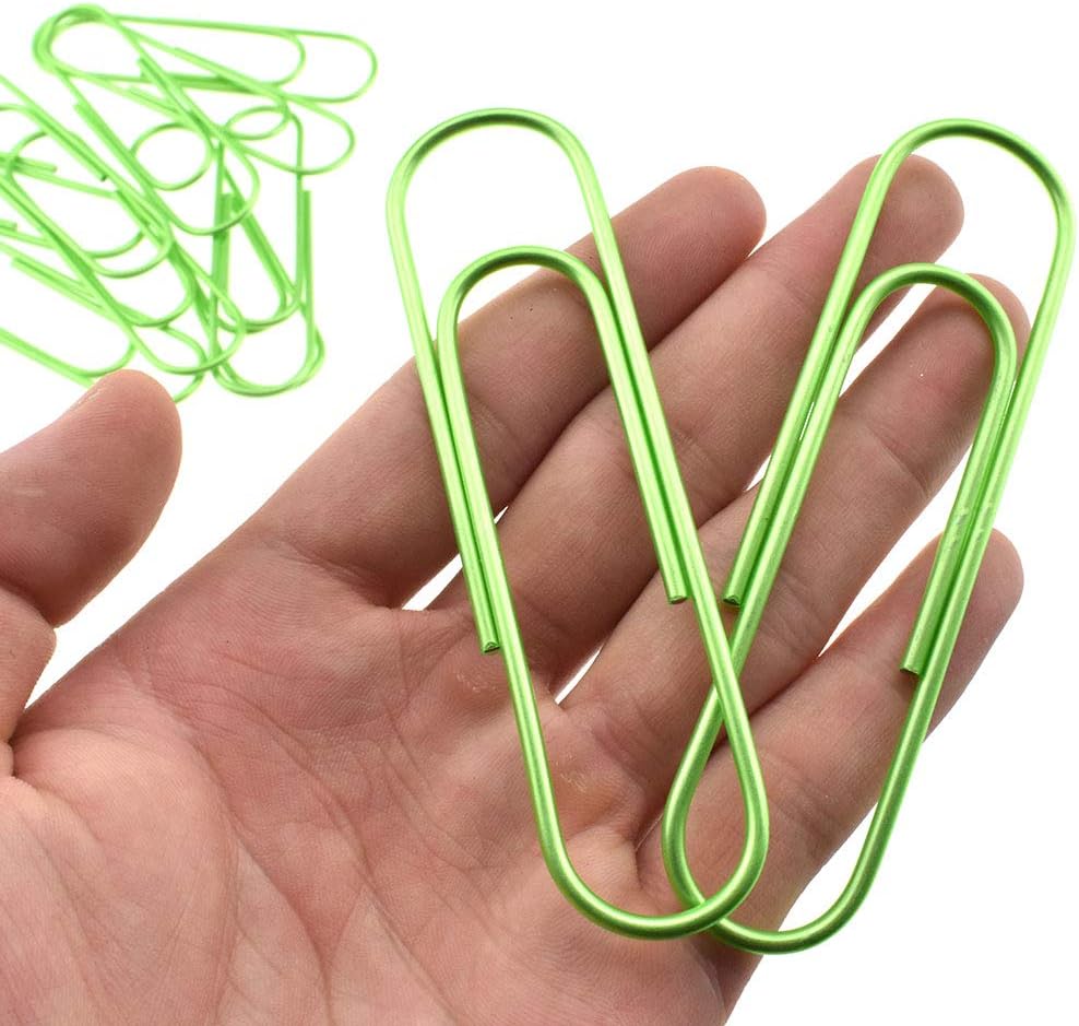 Amazon.com : HAHIYO Paperclips 4 inch (100mm) Extra Large Paper Clips ...