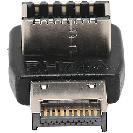 Amazon.com: CERRXIAN 90 Degree USB Type E Adapter, Down Angle USB 3.2 ...