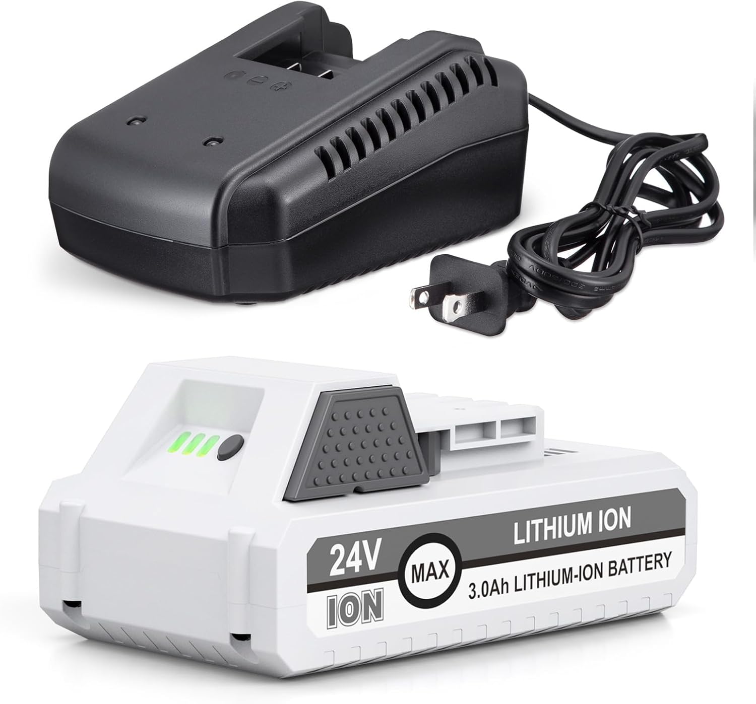 Amazon.com: 3.0Ah 24VBAT-LTE Replacement Lithium-iON Battery+Fast ...