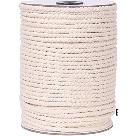 VMPS 5mm (50 Meter) Cotton Cord/Rope for Wall Hanging Craft Work,Plant ...