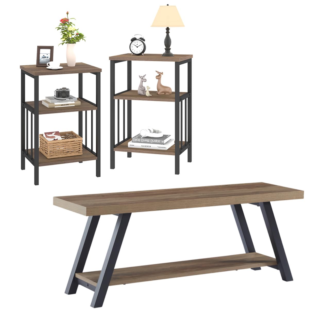 LVB Industrial Entryway Bench **ONLY**, Rustic Oak for sale | Katy, TX ...