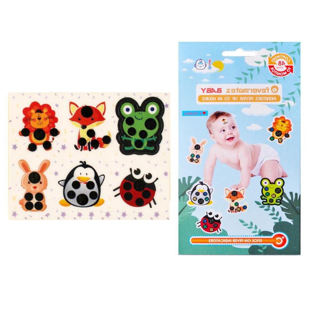 Amazon.com: Forehead Stick-On Fever Kids Fast Temperature Fever Patch ...