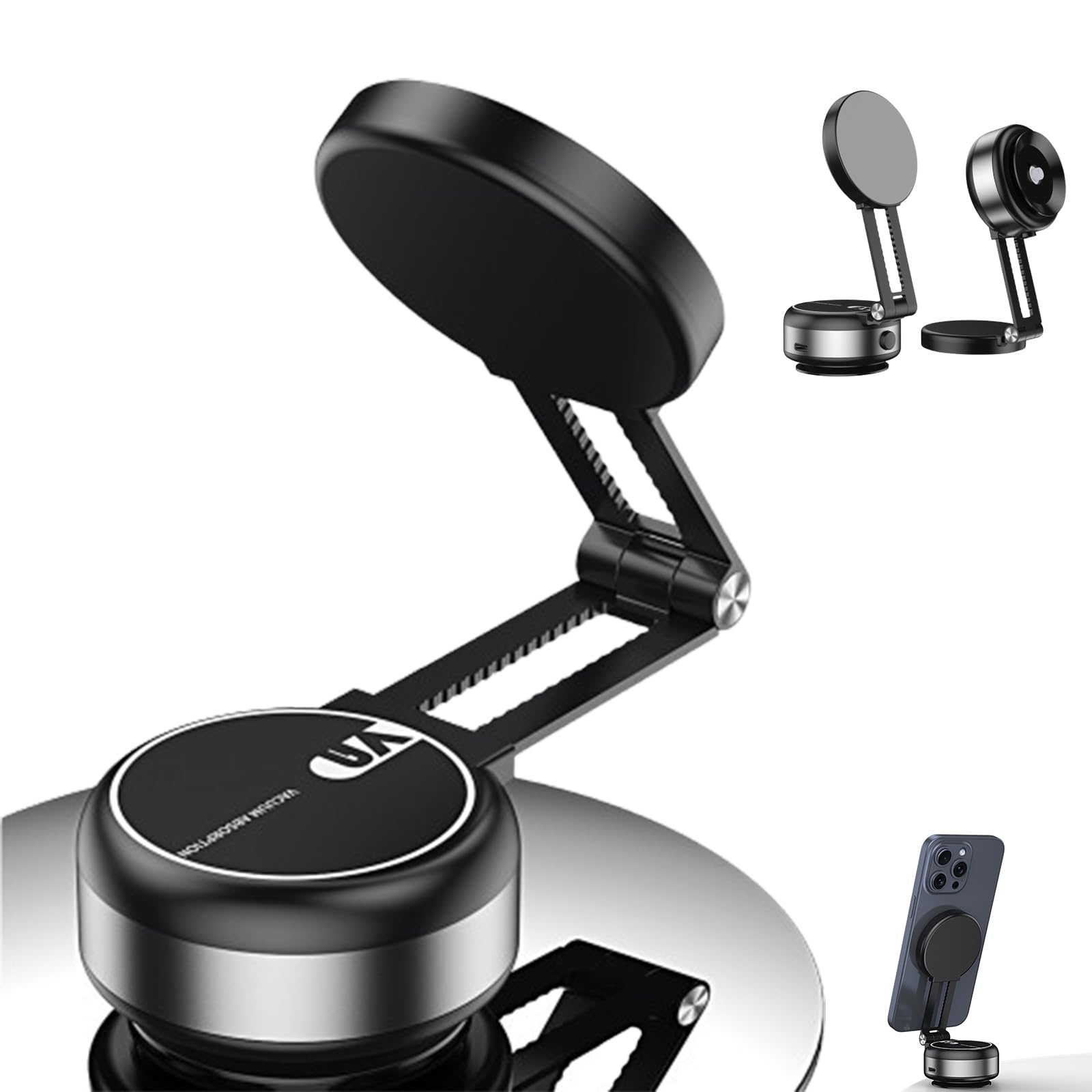 Electric Vacuum Suction Magnetic Holder,Nixie Phone Holder,360 ...