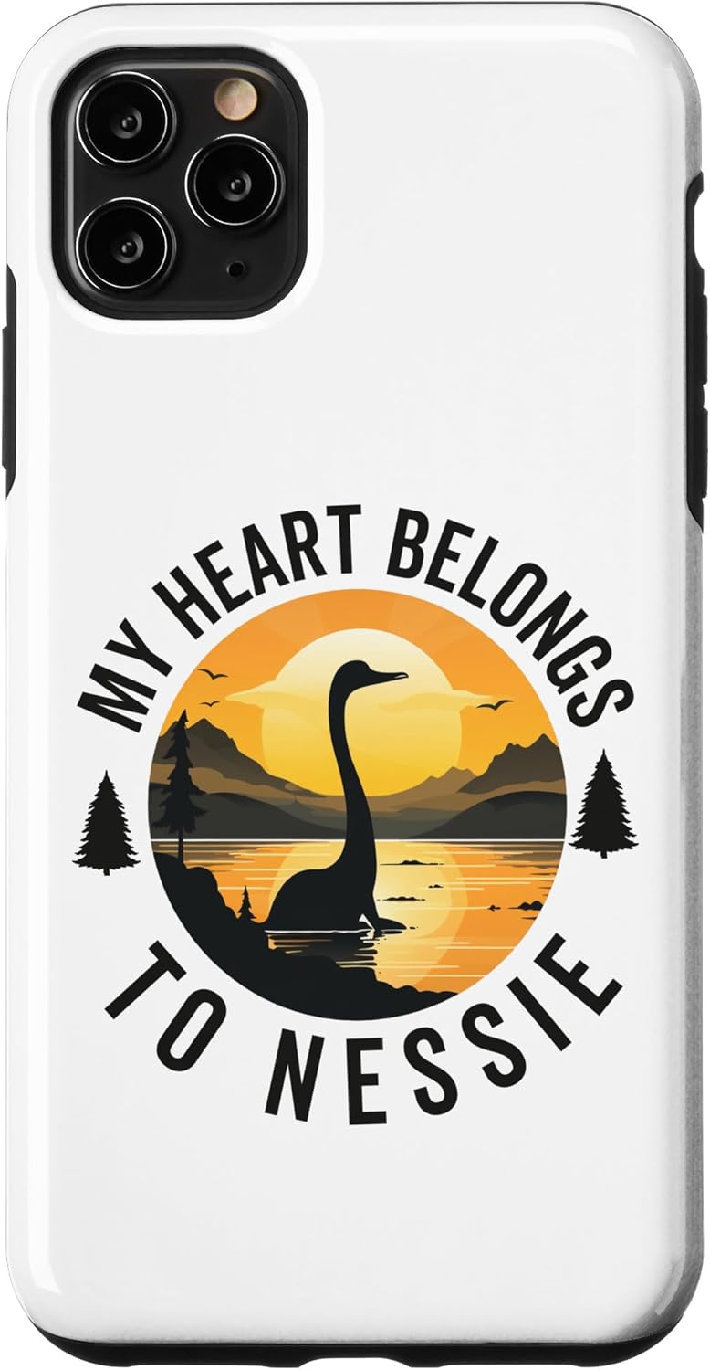 Amazon.com: iPhone 11 Pro Max Loch Ness Monster Cryptid Cryptozoology Men Women Nessie Case ...