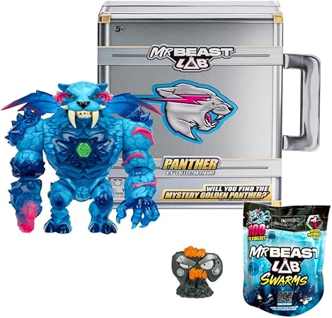 Amazon.com: INCREDITOYZ Mr. Beast Lab 6.5 Inch Collector Panther ...