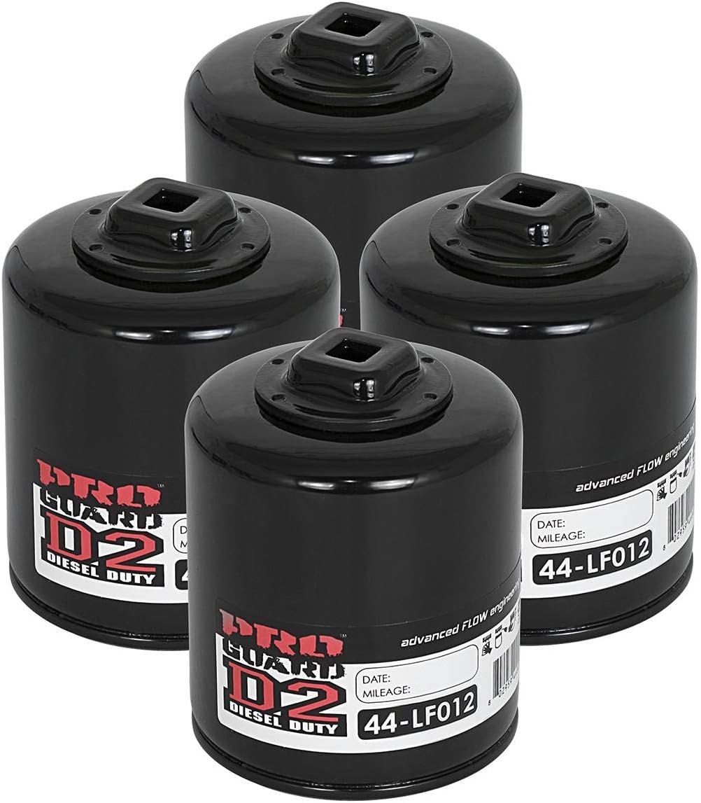 Amazon.com: aFe POWER PROGUARD Oil Filter (4 Pack) - #44-LF012-MB ...