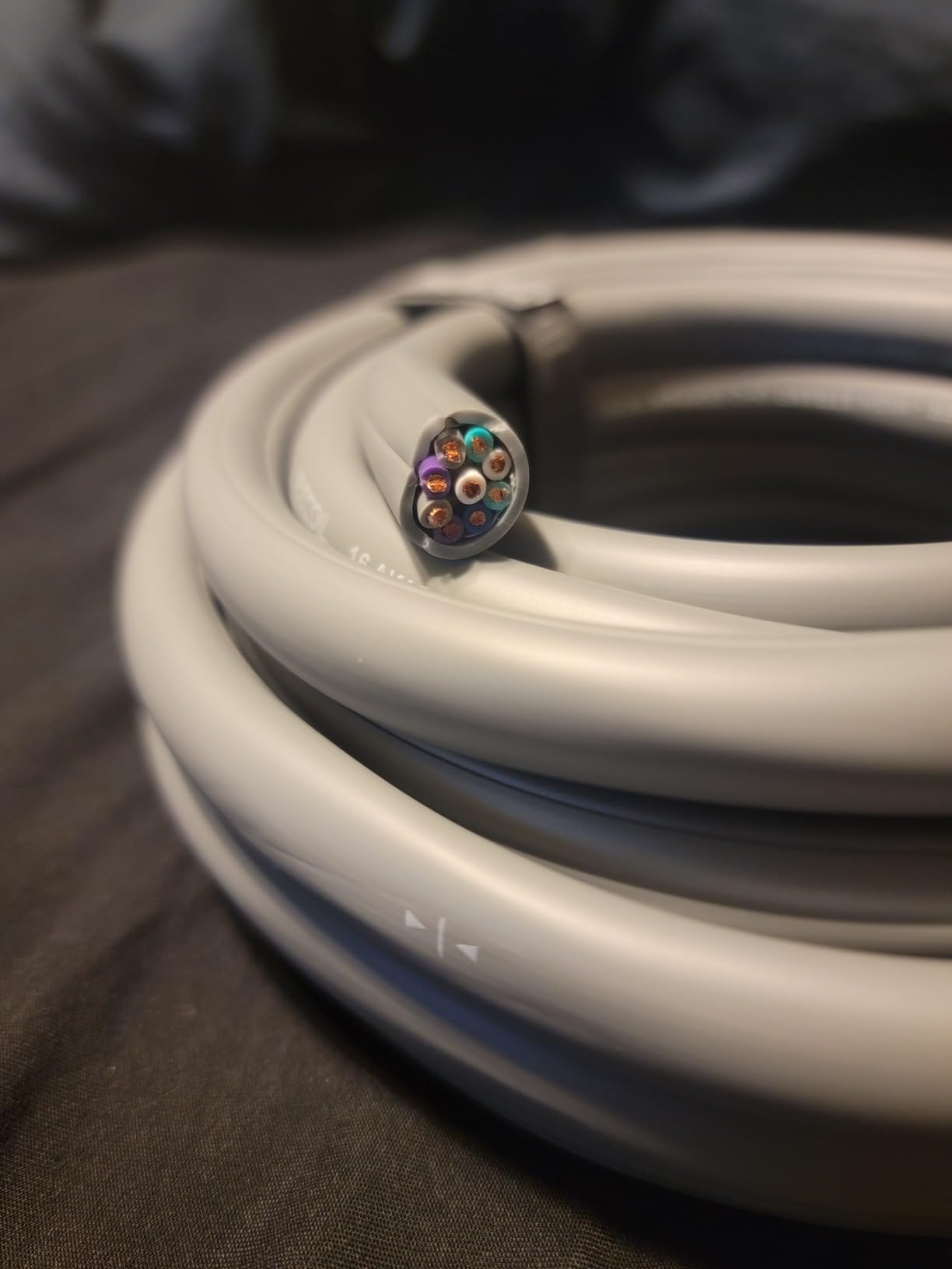 Amazon.com: Recoil 20-Feet 9-Conductor Speaker Cable, 16AWG Pure OFC ...