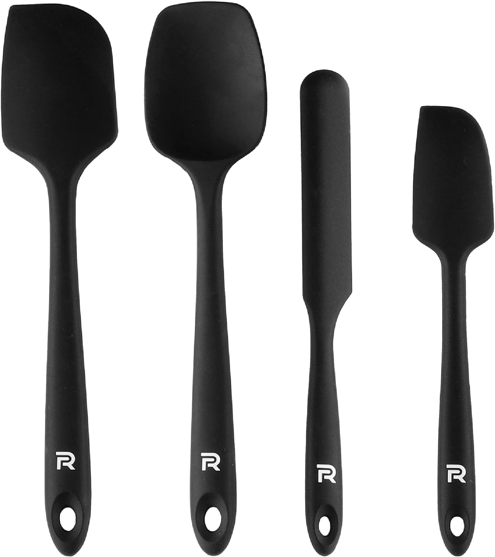 Amazon.com: ICSTM Silicone Spatula,Spatulas Silicone Heat Resistant 450 ...