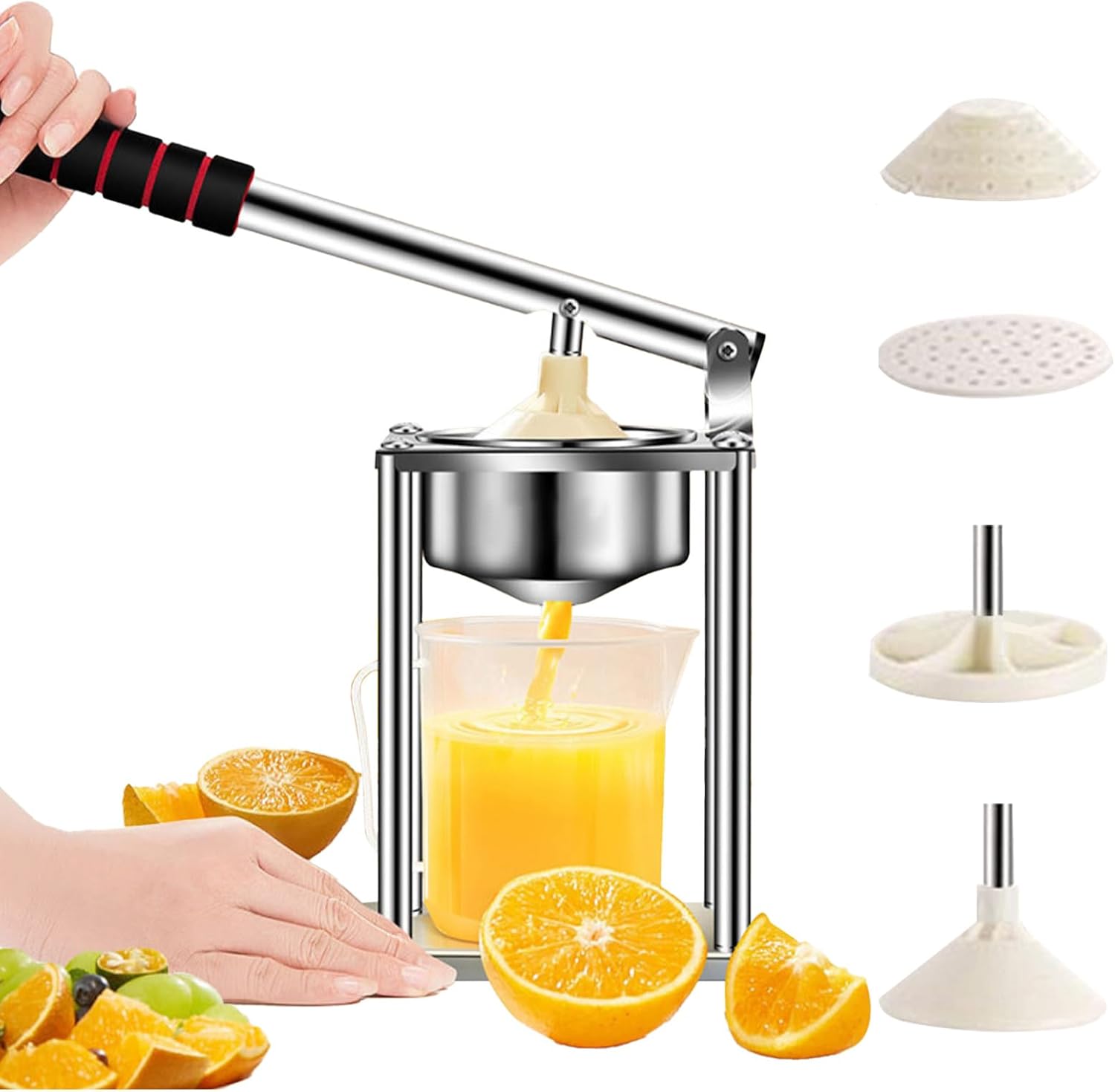 Commercial Grade Citrus Juicer - Multi-Purpose Squeezer For Fresh Fruit ...