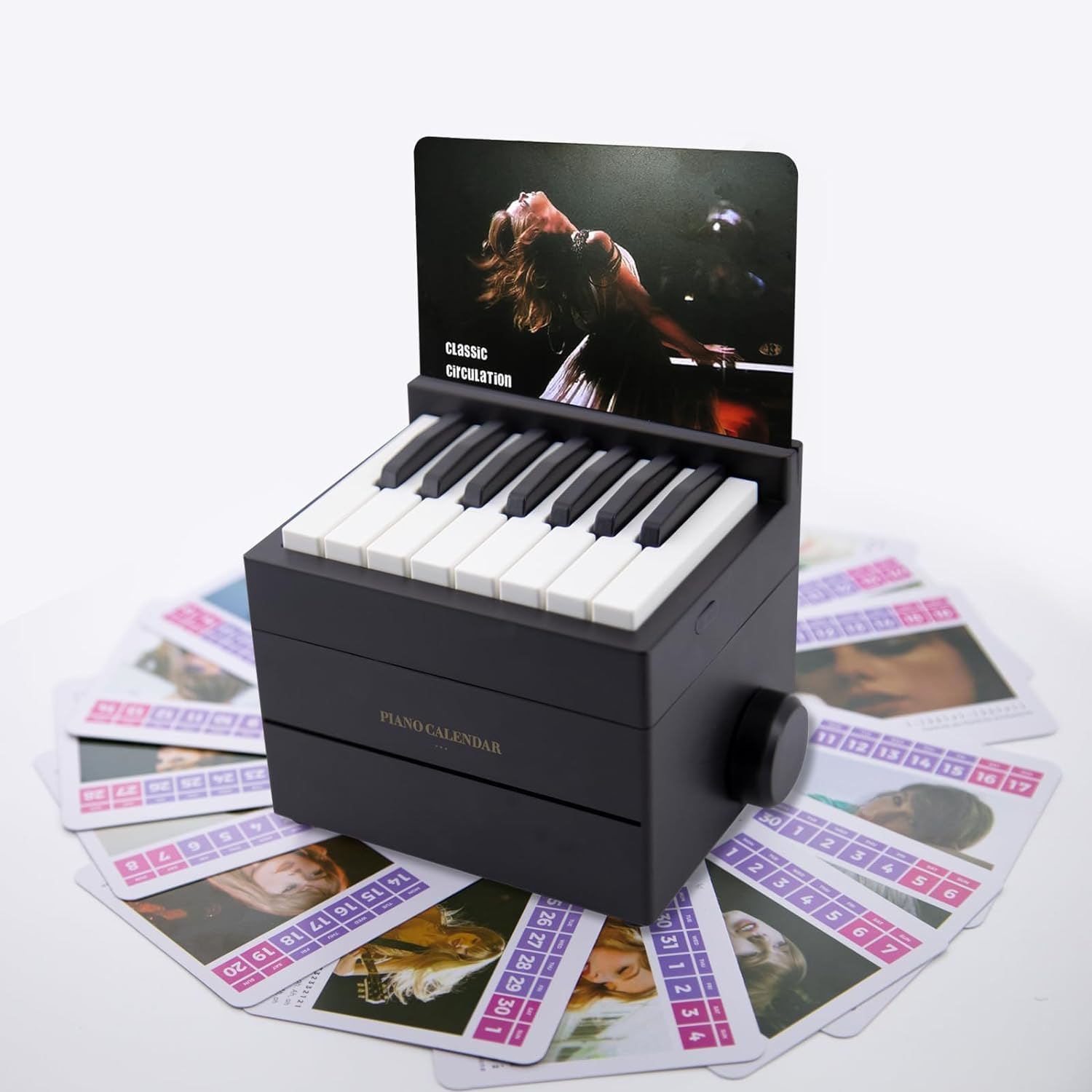 Amazon.com : Piano Desk Calendar 2024, Taylor Piano Desk Calendar ...