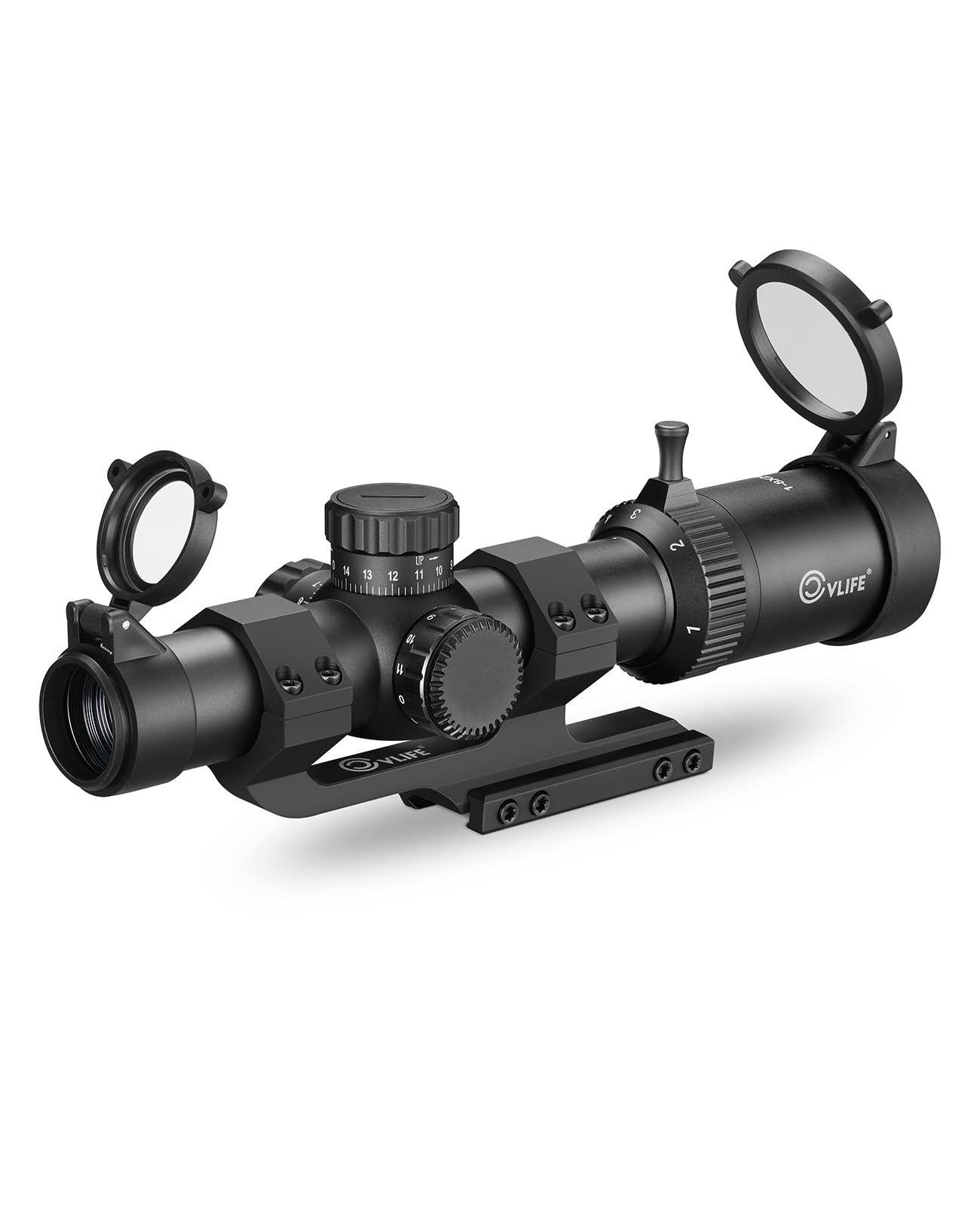 Amazon.com : CVLIFE BearPower 1-8x24 LPVO Scope with 30mm Cantilever ...