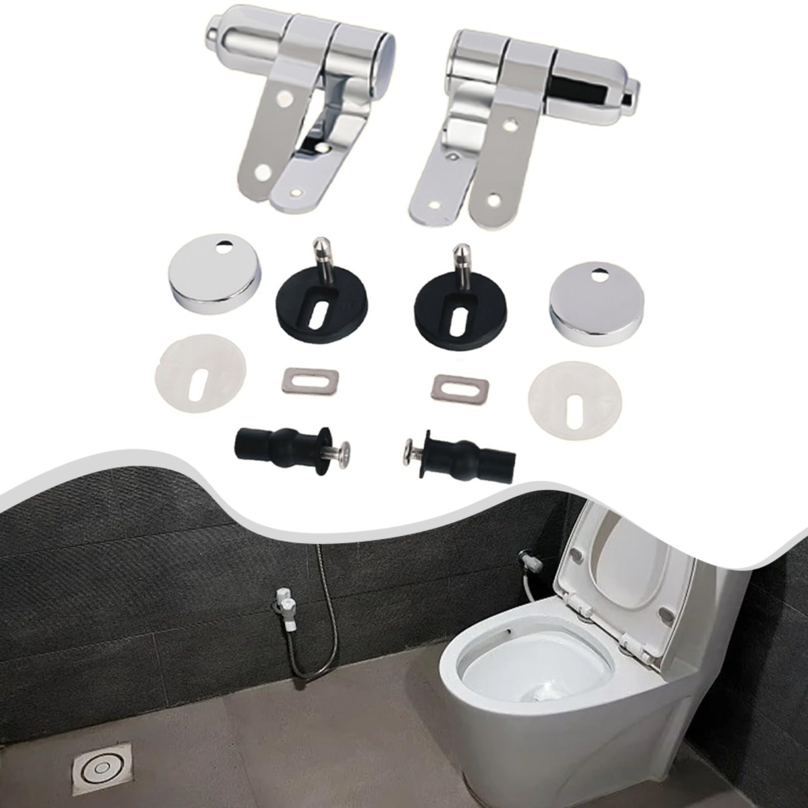 Wcsitz Befestigung Ersatzteil Scharniere Toilettensitz Duravit