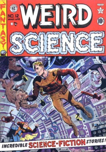 Amazon.com: Weird Science No. 12 Mar-Apr Cover Art Poster (E.C. Comic ...