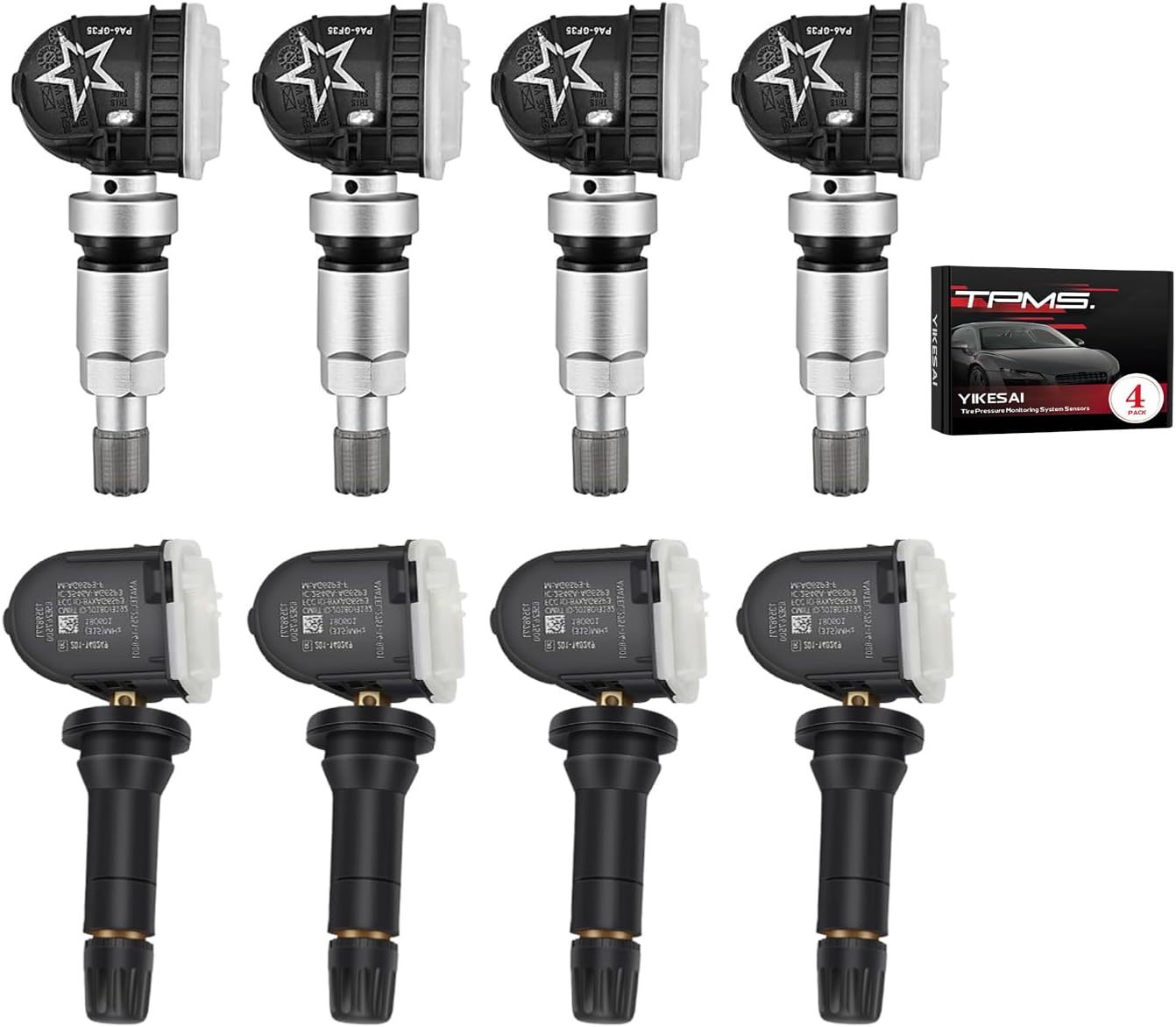 Amazon.com: Set of 8 TPMS Sensor - 315Mhz Tire Pressure Sensors ...