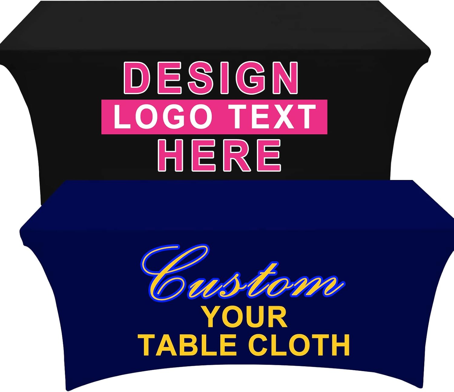Amazon.com: Custom Table Cloth Cover with Business Logo Text ...